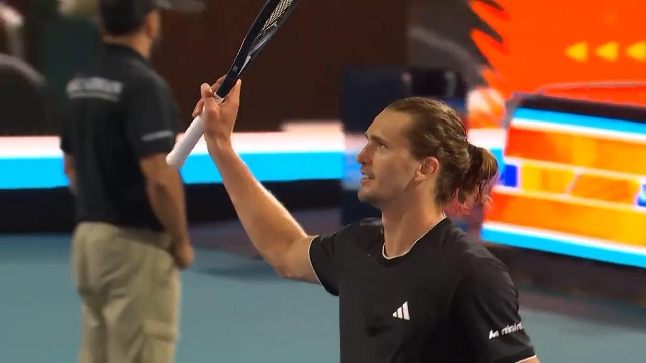 Zverev edges past Halys to reach quarter-finals in Miami