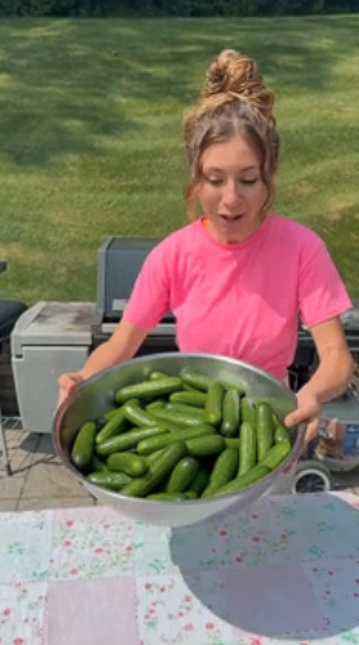 Homemade bread & butter pickles, store-bought will never be the same