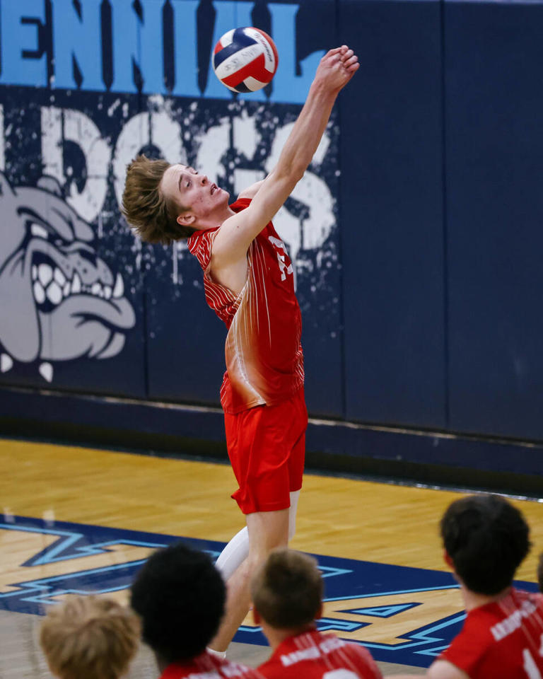 No. 3 Centennial wins 5-set thriller over No. 2 Arbor View — photos