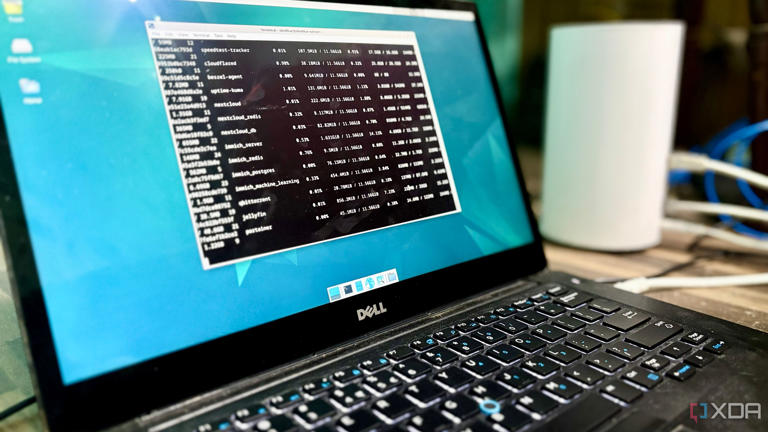 My entire homelab runs on an 8-year-old laptop most people would throw away