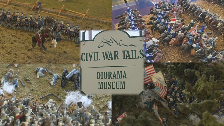 Telling a historical 'tail' through dioramas in Gettysburg