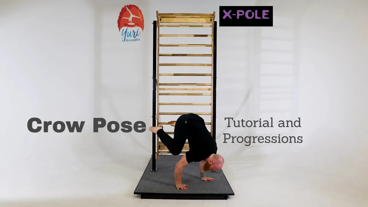 Learn crow pose, beginner progressions to build balance & strength