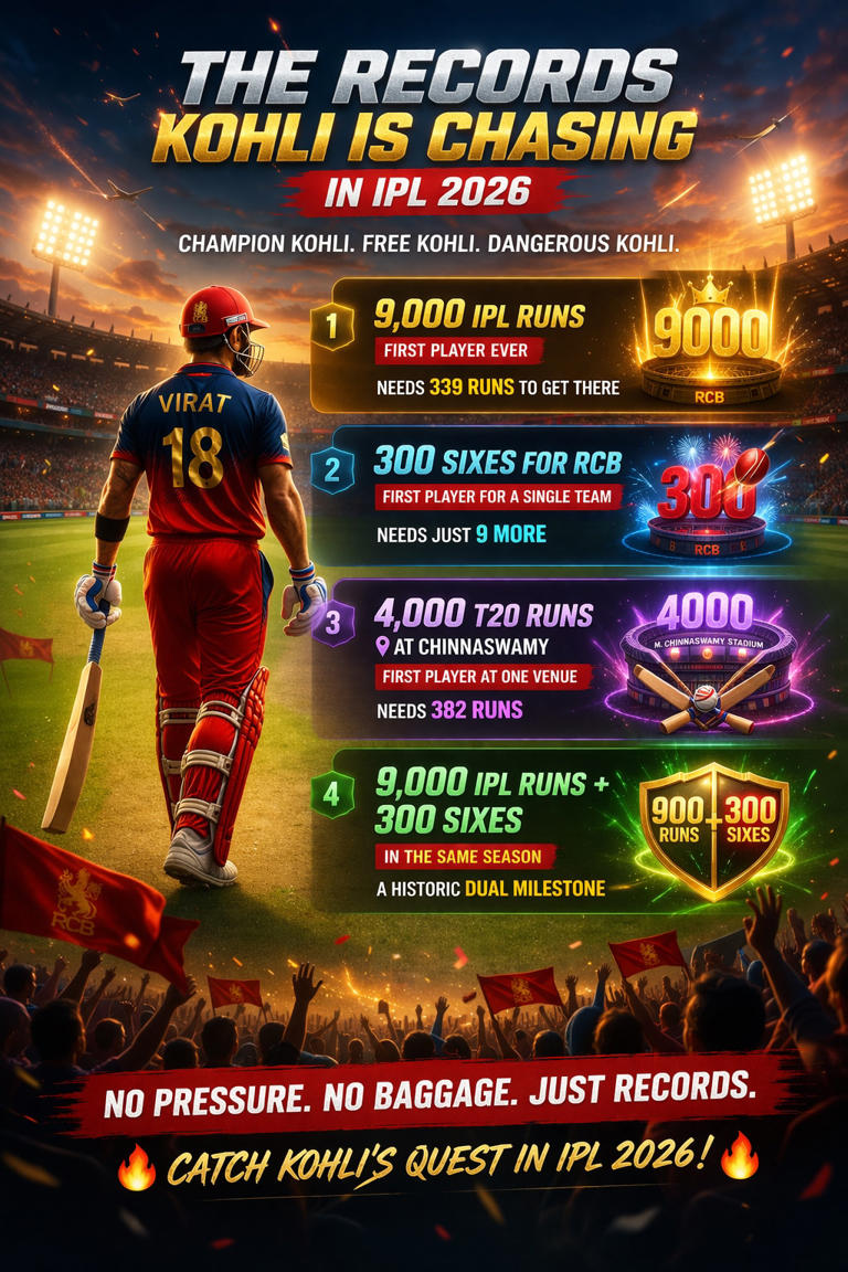 A champion at last, Virat Kohli now walks into IPL 2026 without chains
