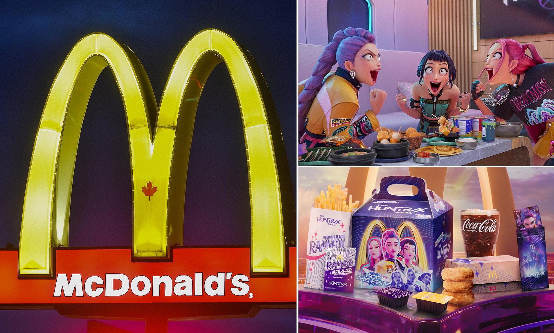 Inside McDonald's limited-time KPop Demon Hunters menu... and when it ...
