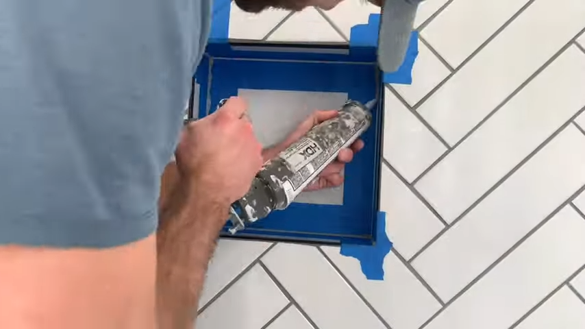 Master bathroom caulking with this simple step by step guide