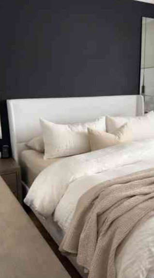 My go to bed setup that is cute modern and easy
