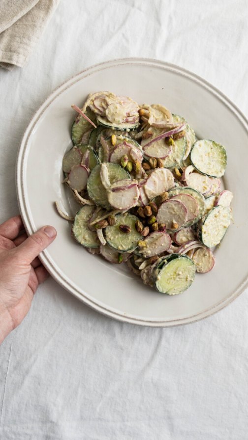 The creamy cucumber salad that refreshes every bite