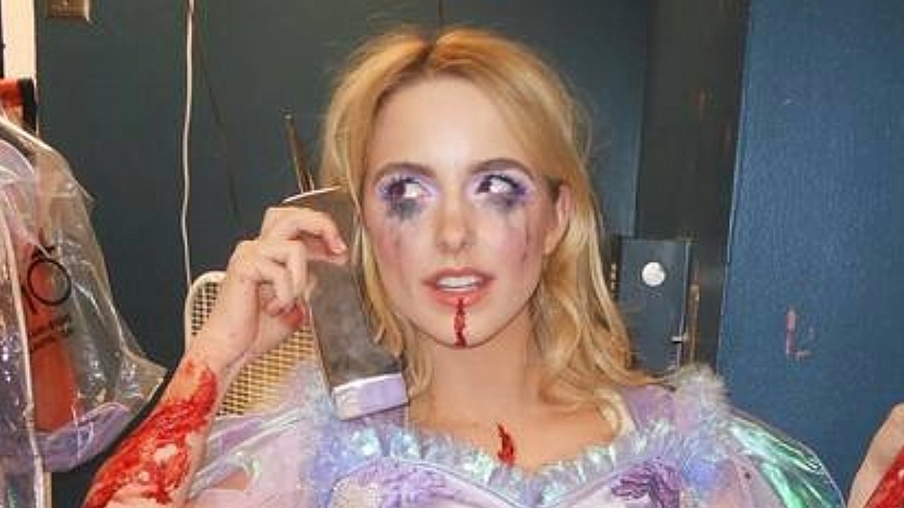 McKenna Grace gets gory in wild behind-the-scenes snaps from ‘Scream 7’ set