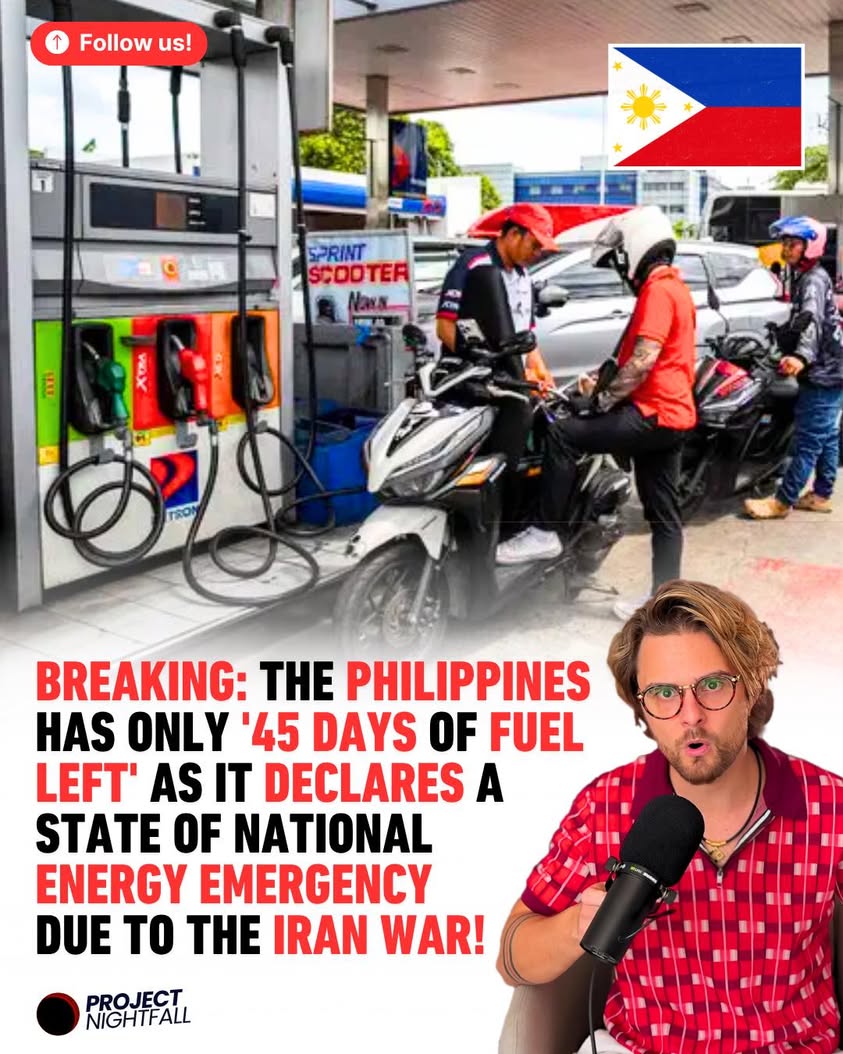 Philippines' fuel armageddon: Energy emergency declared, only 45 days left!