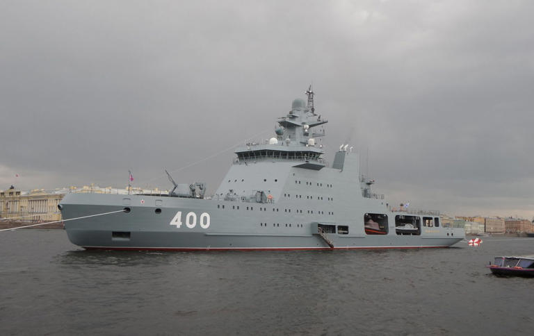 Russian shipyard hit by drone attack in Vyborg, icebreaker damaged