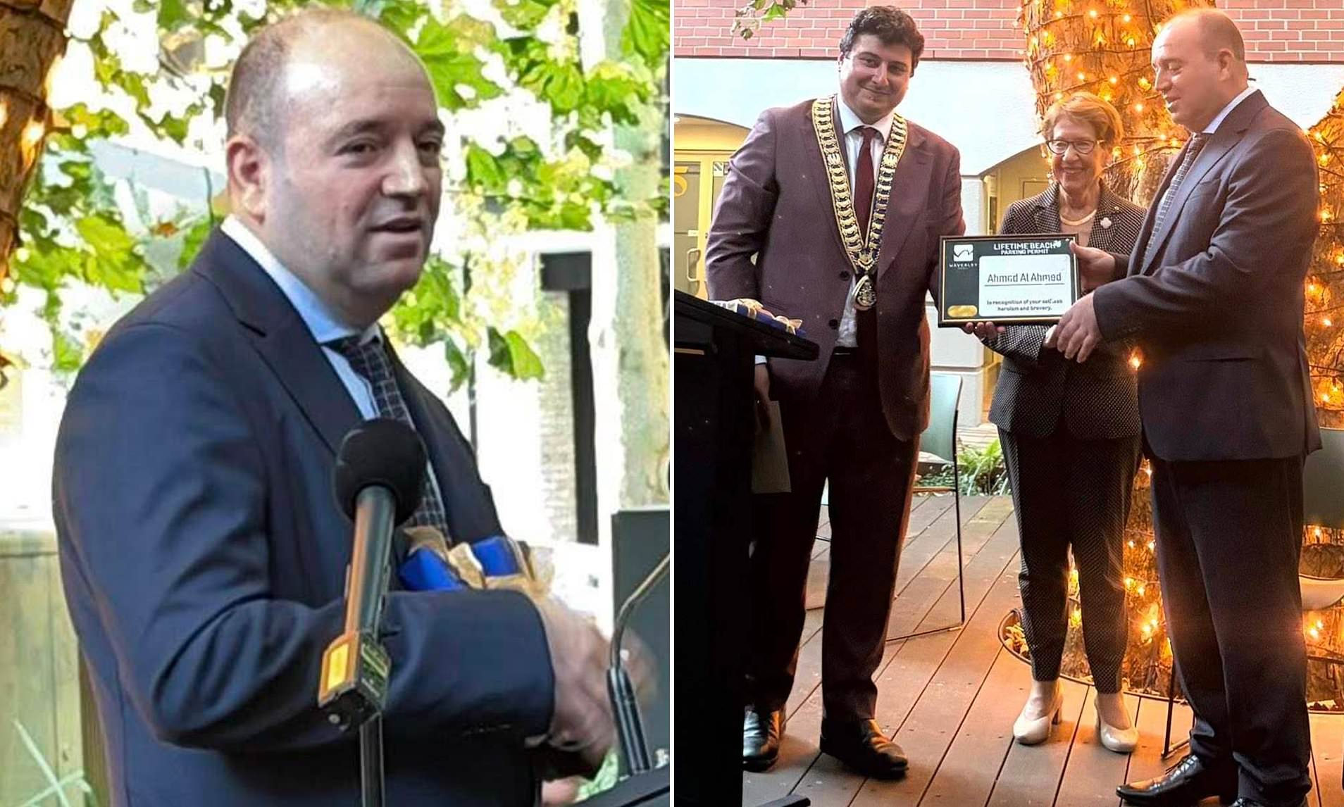 Bondi hero Ahmed al Ahmed to be given rare award of the key to the city