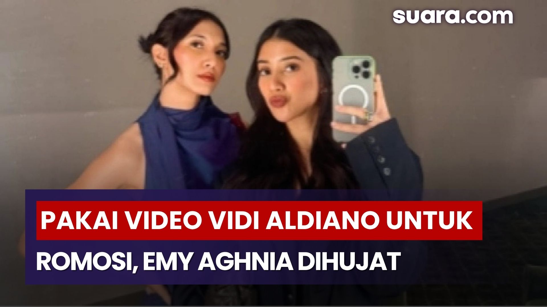 Pakai video Vidi Aldiano untuk promosi, Emy Aghnia dihujat sahabat ...