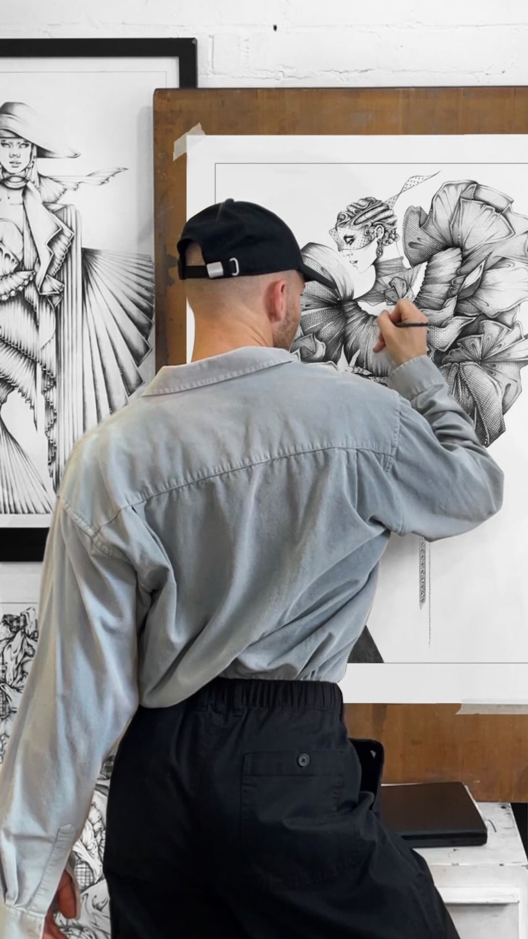 The detail that made this Daphne drawing stand out