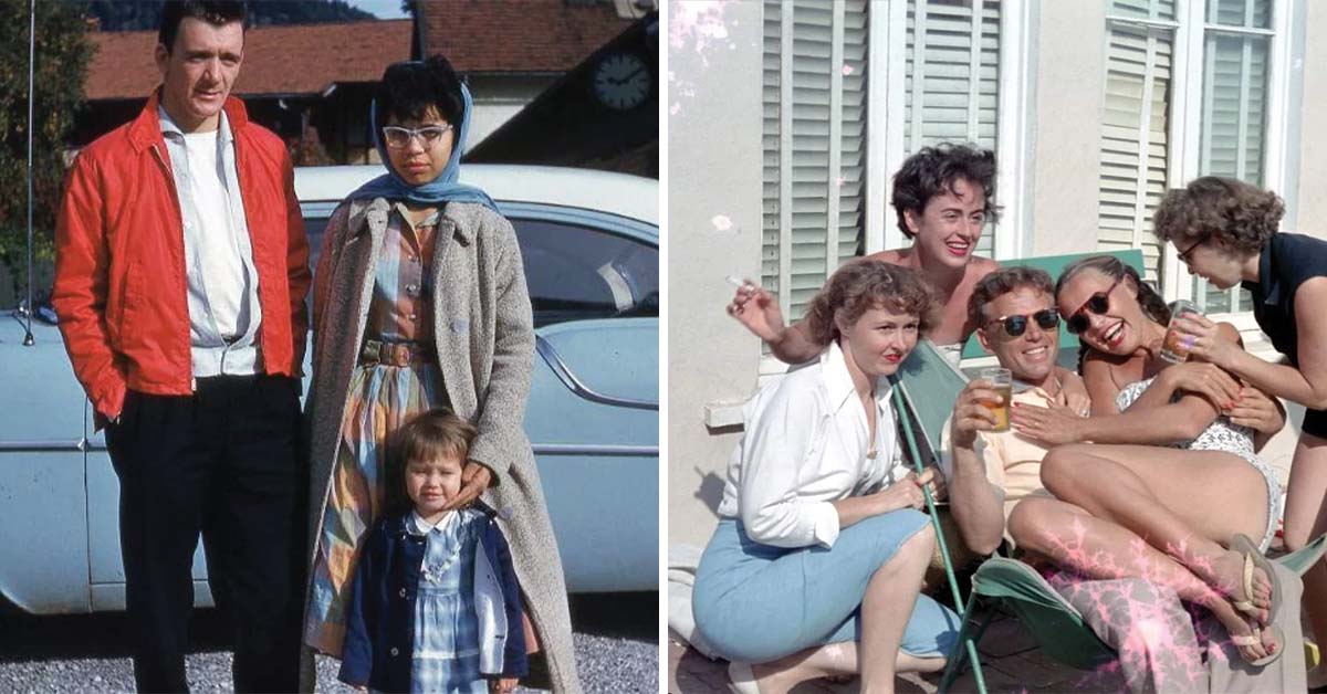 20 photos showing a day in the life from the 1950s