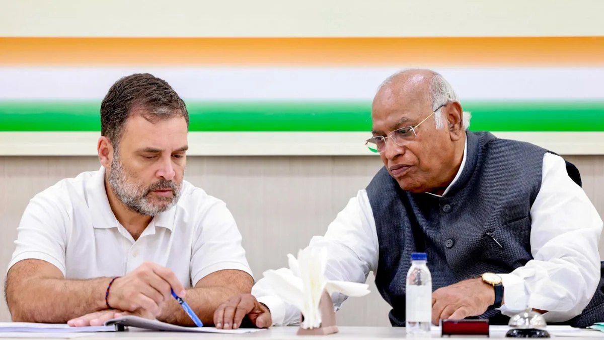 'Kharge a rubber-stamp, real authority lies with Gandhi family': BJP on ...