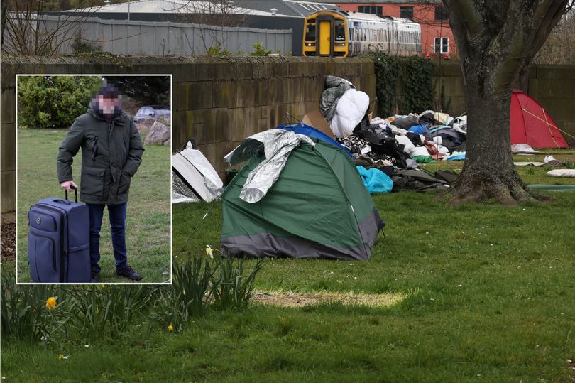 Homeless chef just out of prison among rough sleepers pitching at ...
