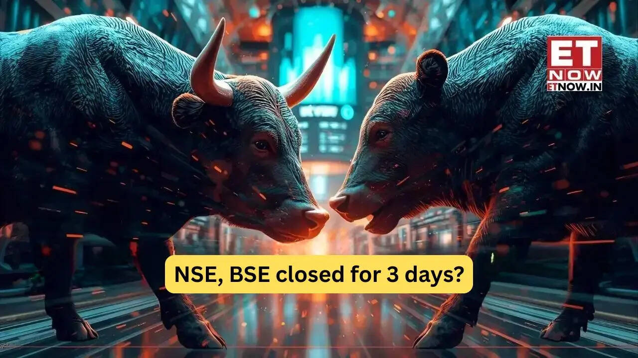 Stock market holidays 2026: NSE, BSE closed for 3 days in next 6 days ...
