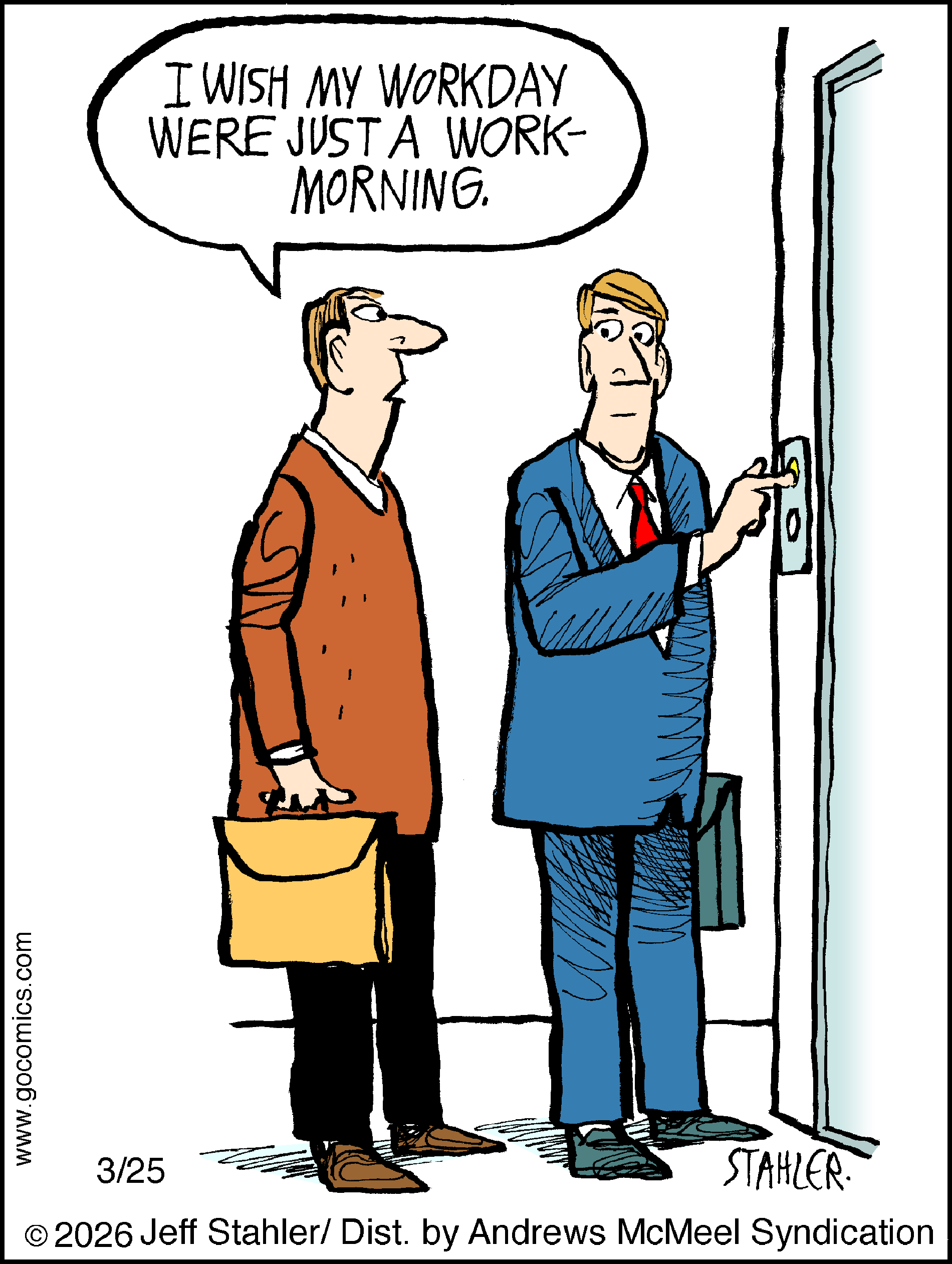 Moderately confused by Jeff Stahler