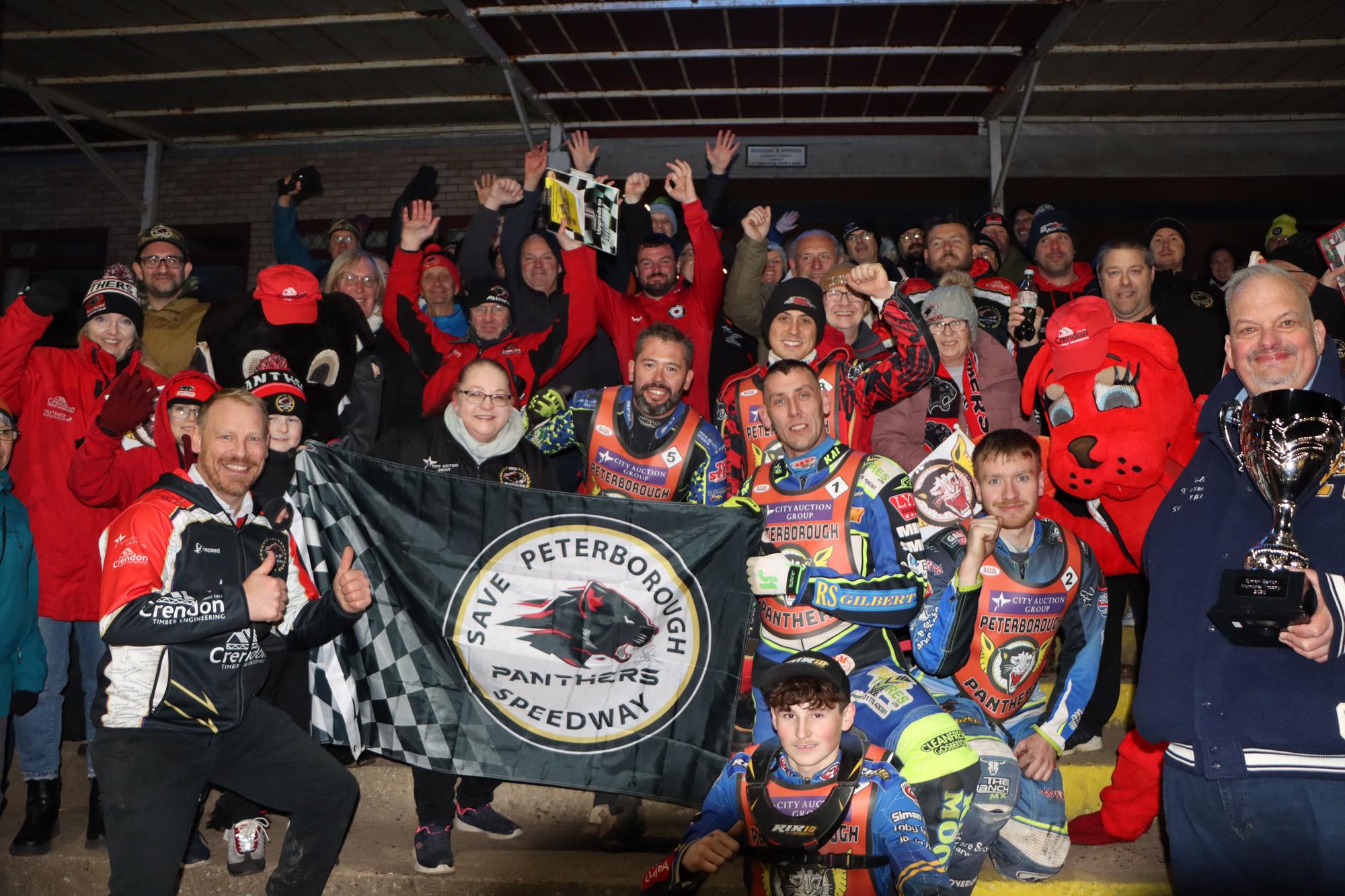 Peterborough Panthers speedway team have booked an April return to action