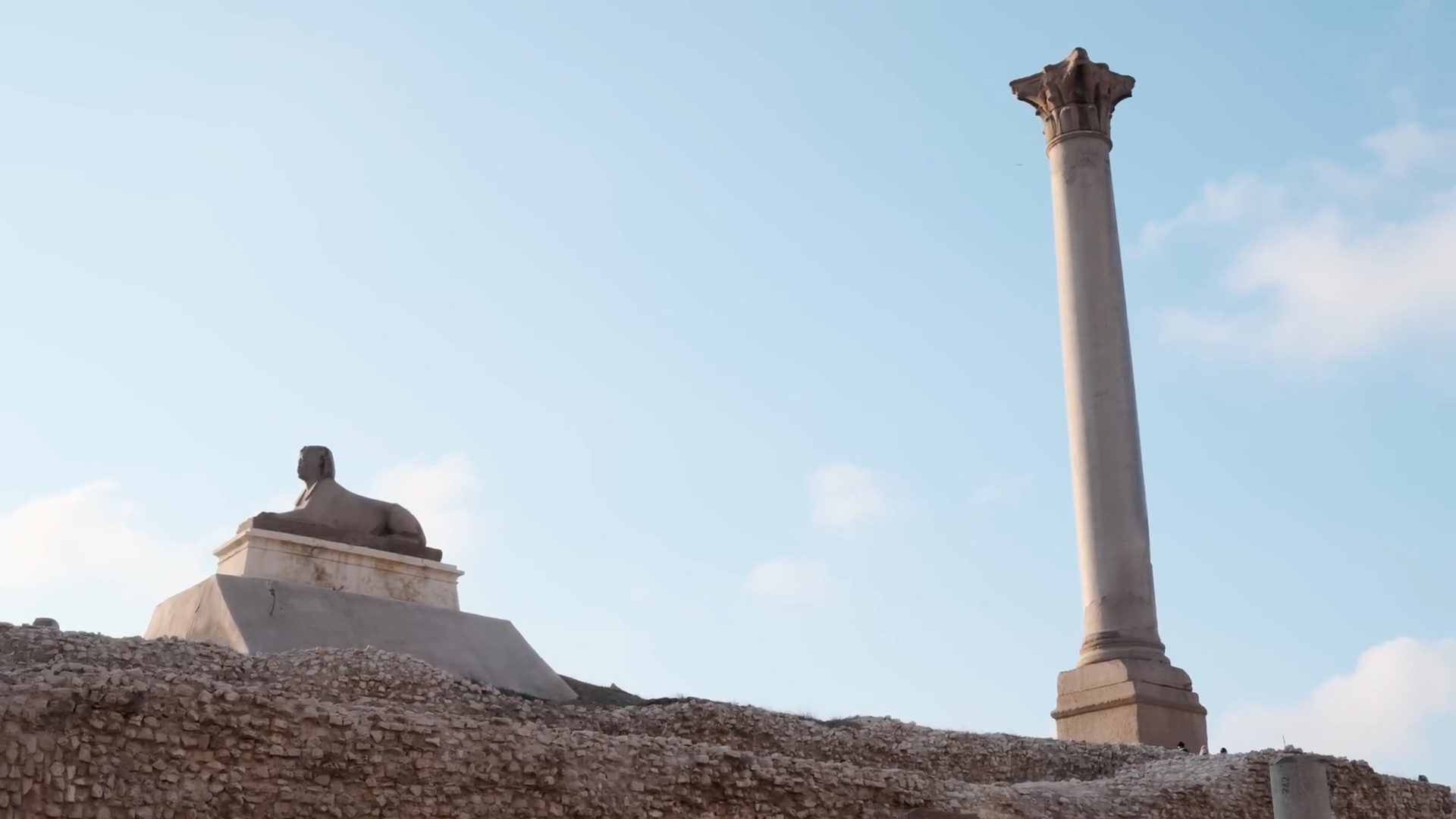 The last traces of the Great Library of Alexandria