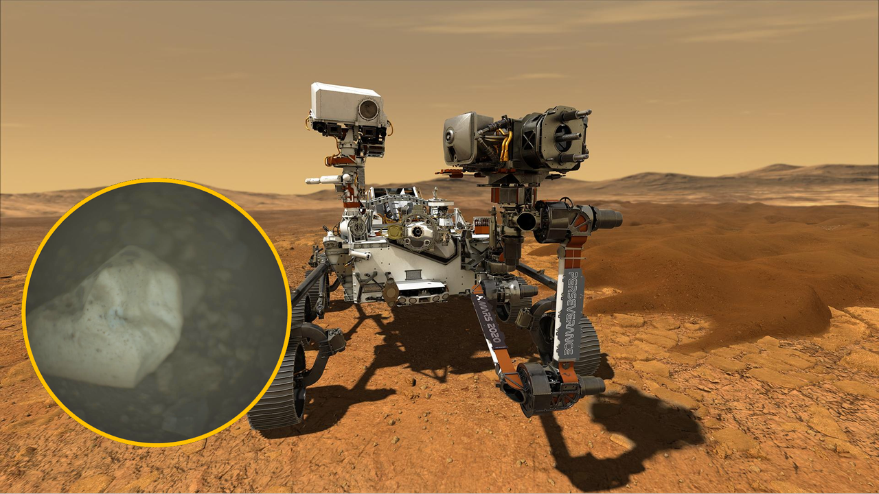 Mars is hiding a secret clutch of gemstone-like crystals, including ...
