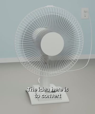 The engineering behind oscillating fan movement