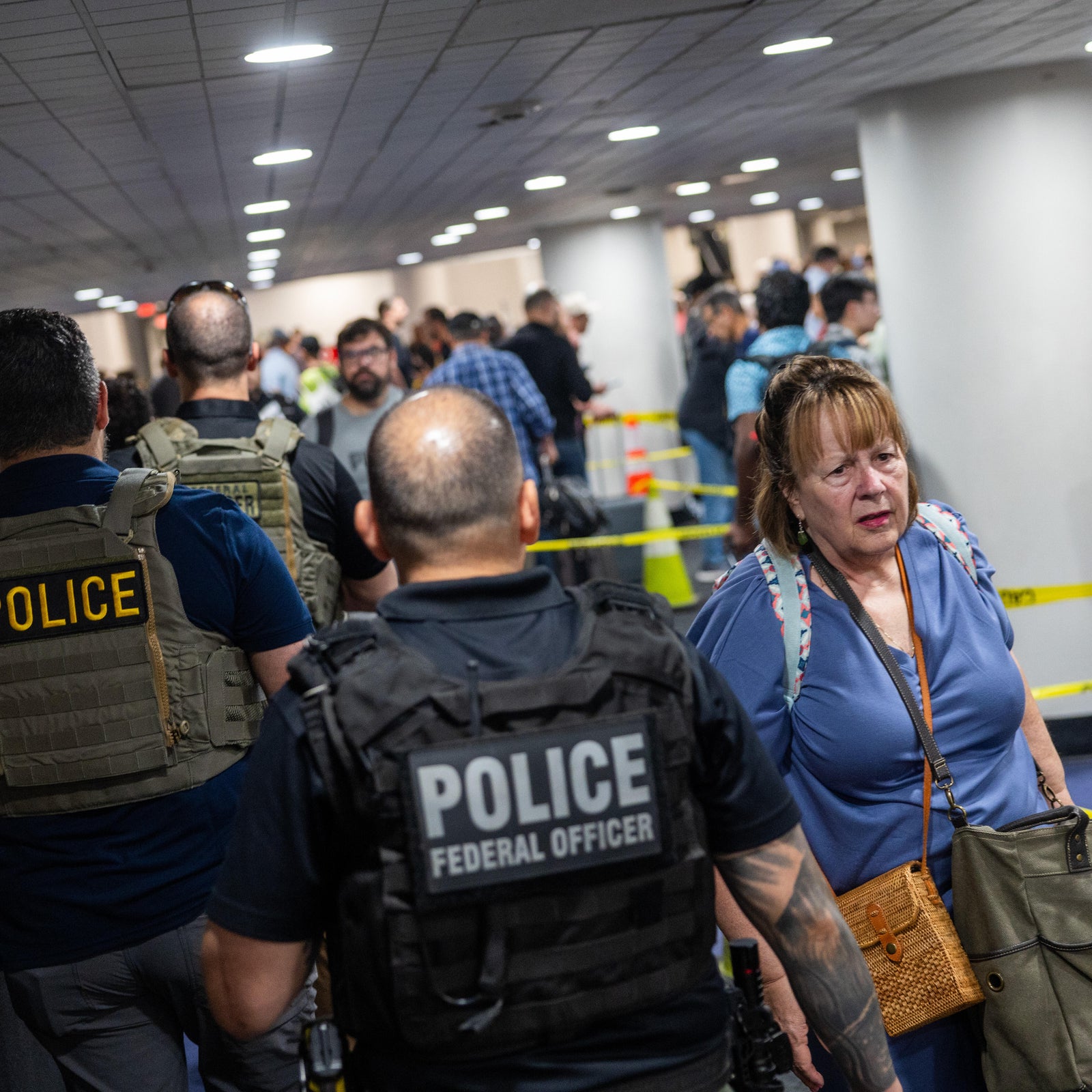 Shock, disbelief at Houston airport as 36% of TSA officers call out ...