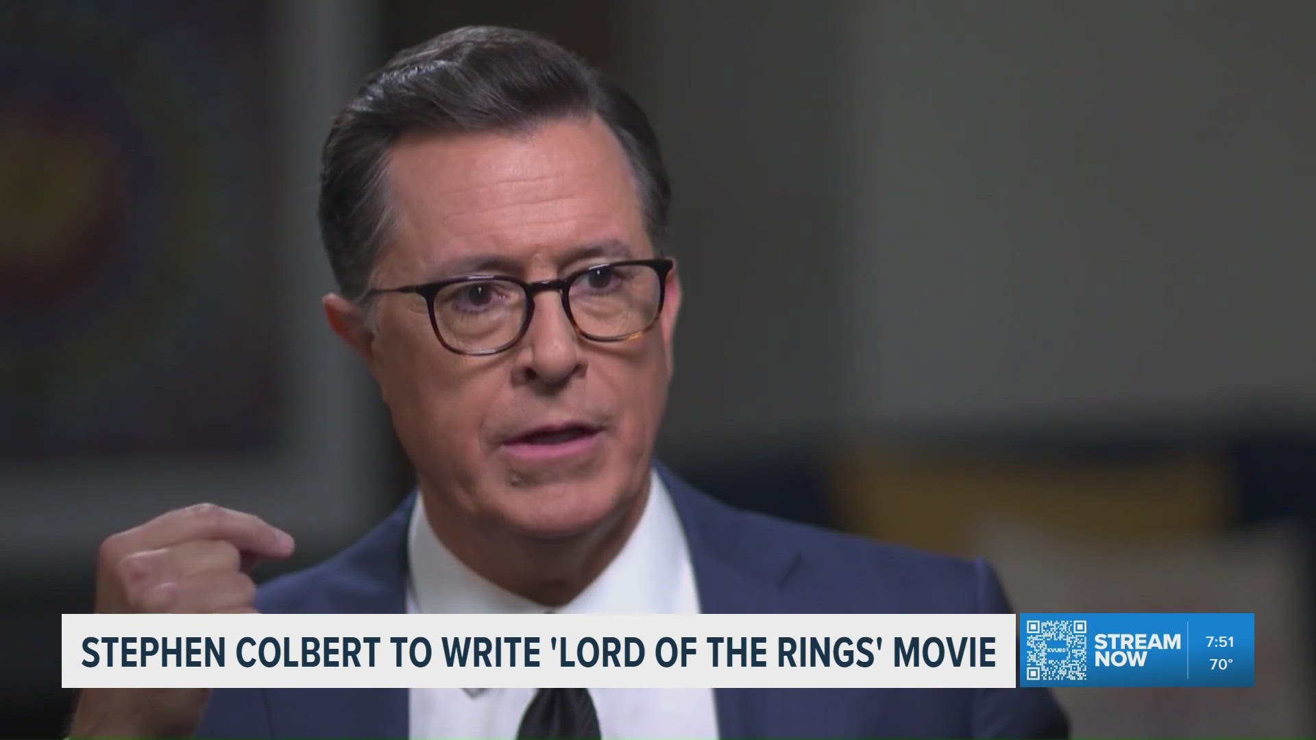 Stephen Colbert to co-write new 'Lord of the Rings' film