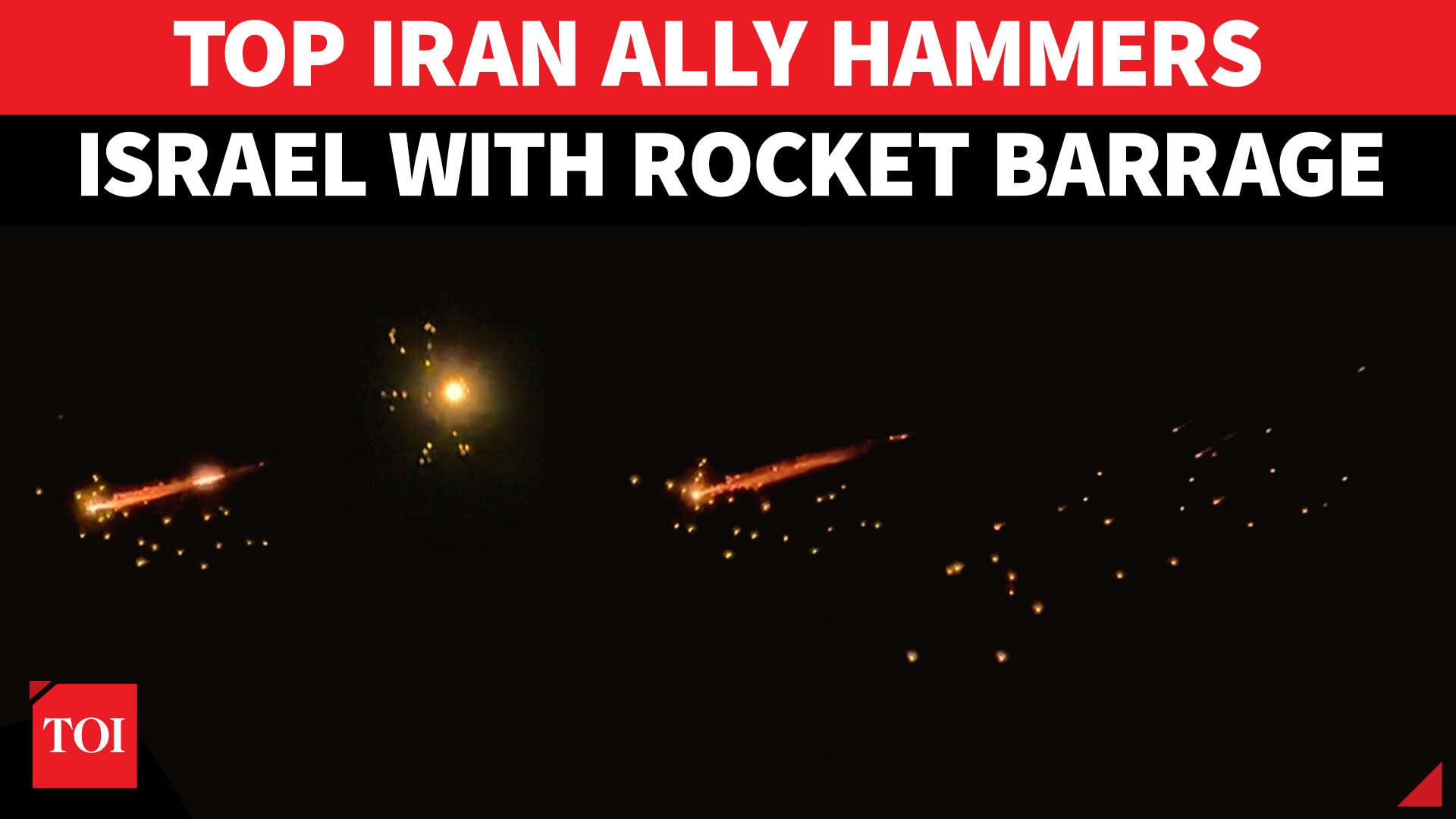 Hezbollah rocket barrage sparks panic; Haifa targeted as Iran ally ...