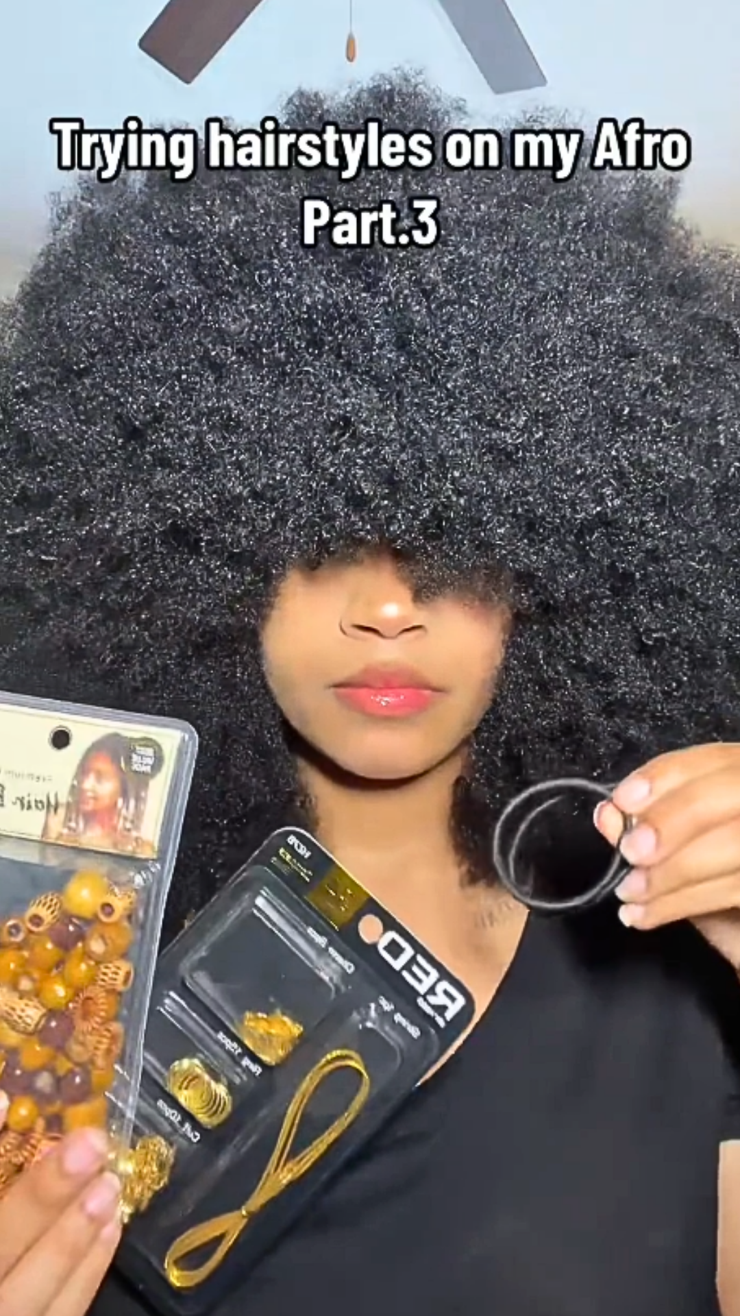 Beaded Afro hairstyles: learning new styling ideas