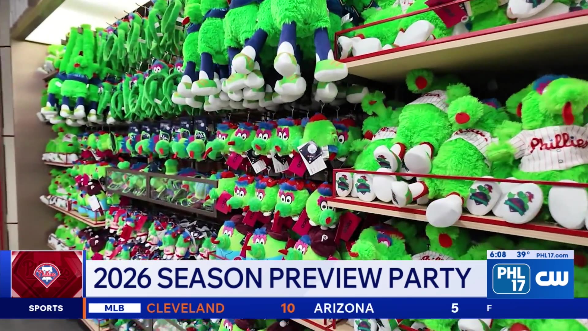 Phillies celebrate start of the season ahead of their home opener ...