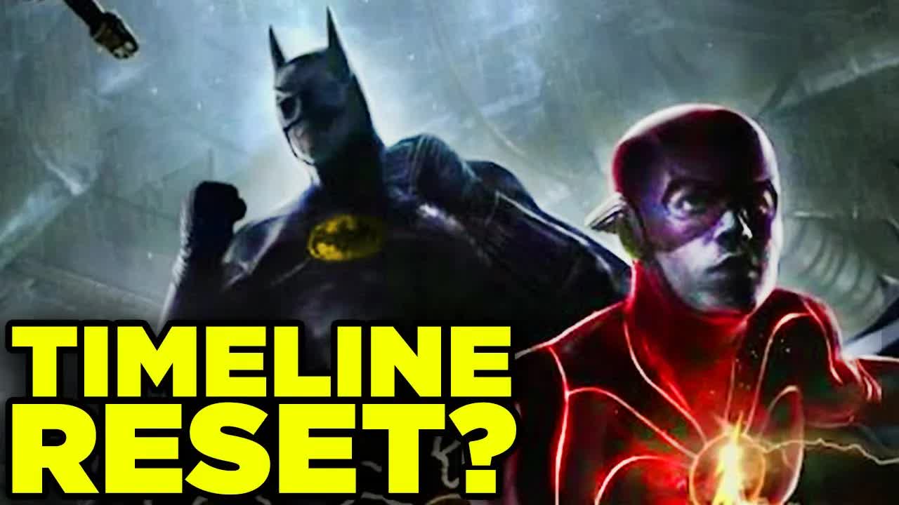 The Flash movie official first look! Batman Affleck return & Flashpoint ...
