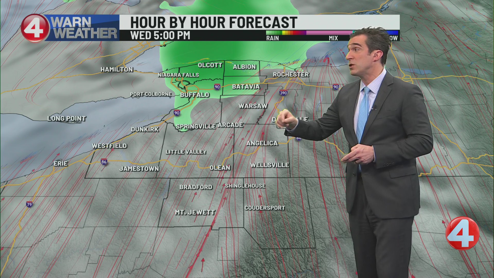 Buffalo weather update: noon, 3/25/26