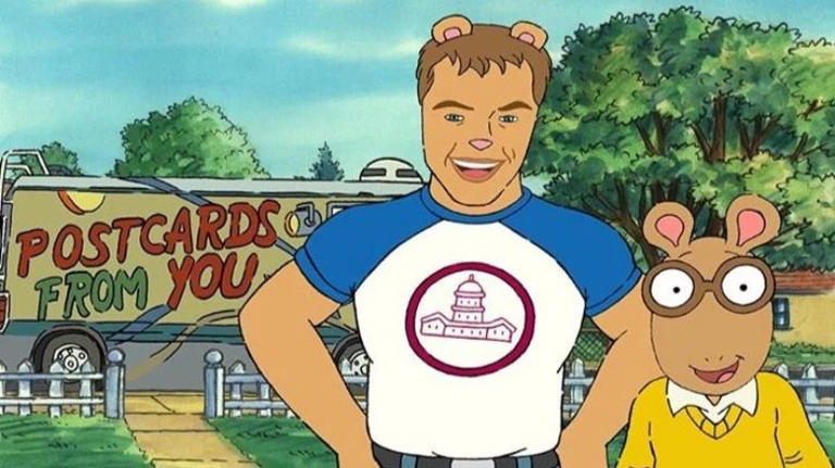 Matt Damon once played himself on a wildly popular kids' cartoon