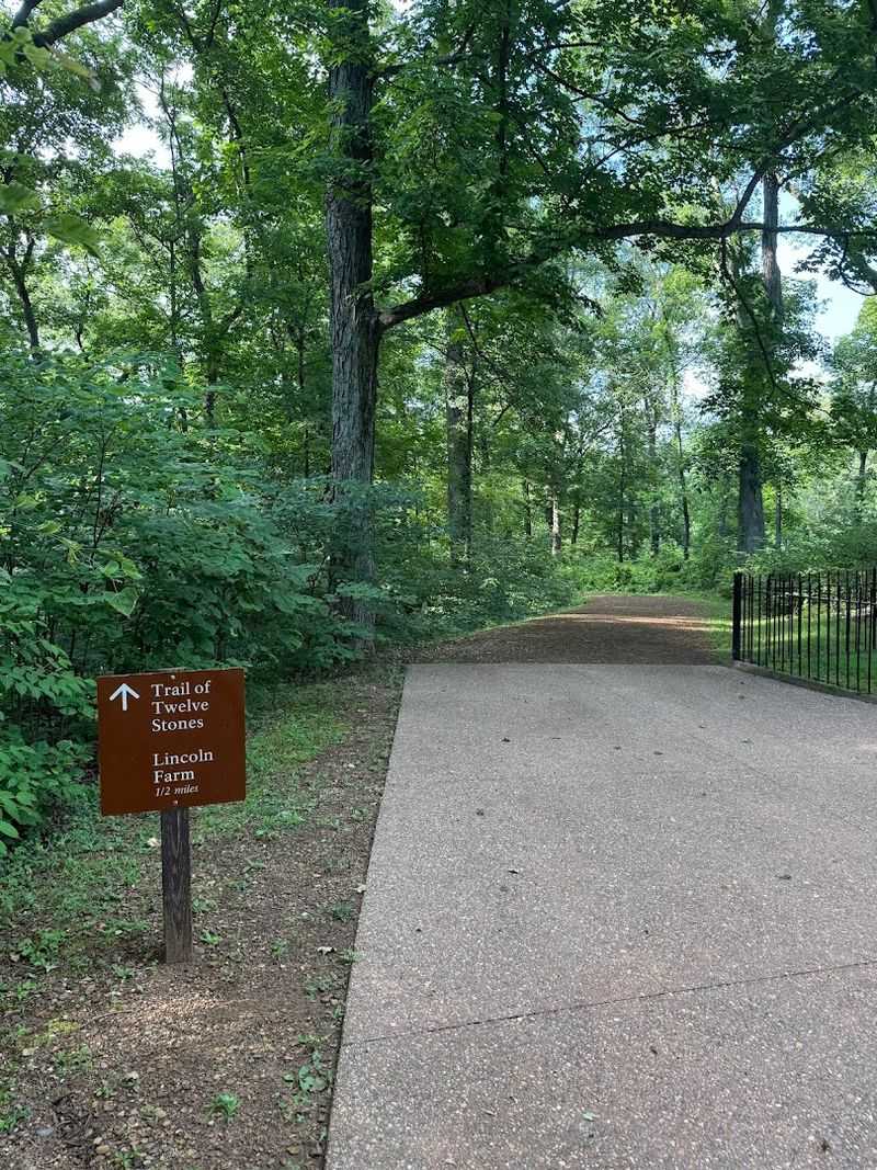 This trail in Indiana features twelve historic stones from significant ...
