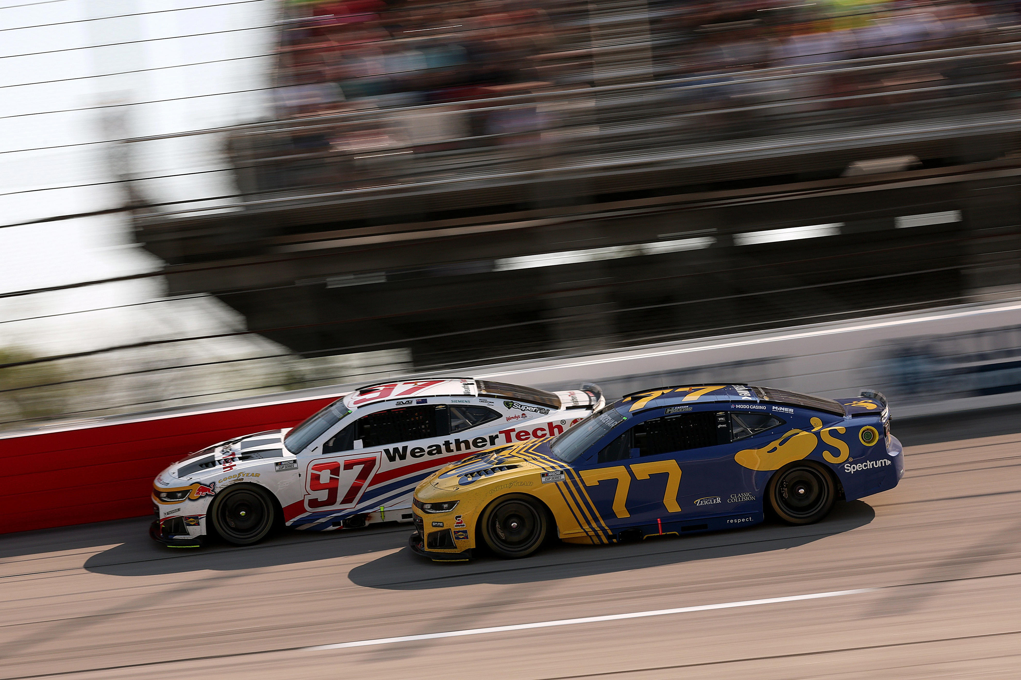 NASCAR reveals status of Carson Hocevar's No. 77 car at R&D Center