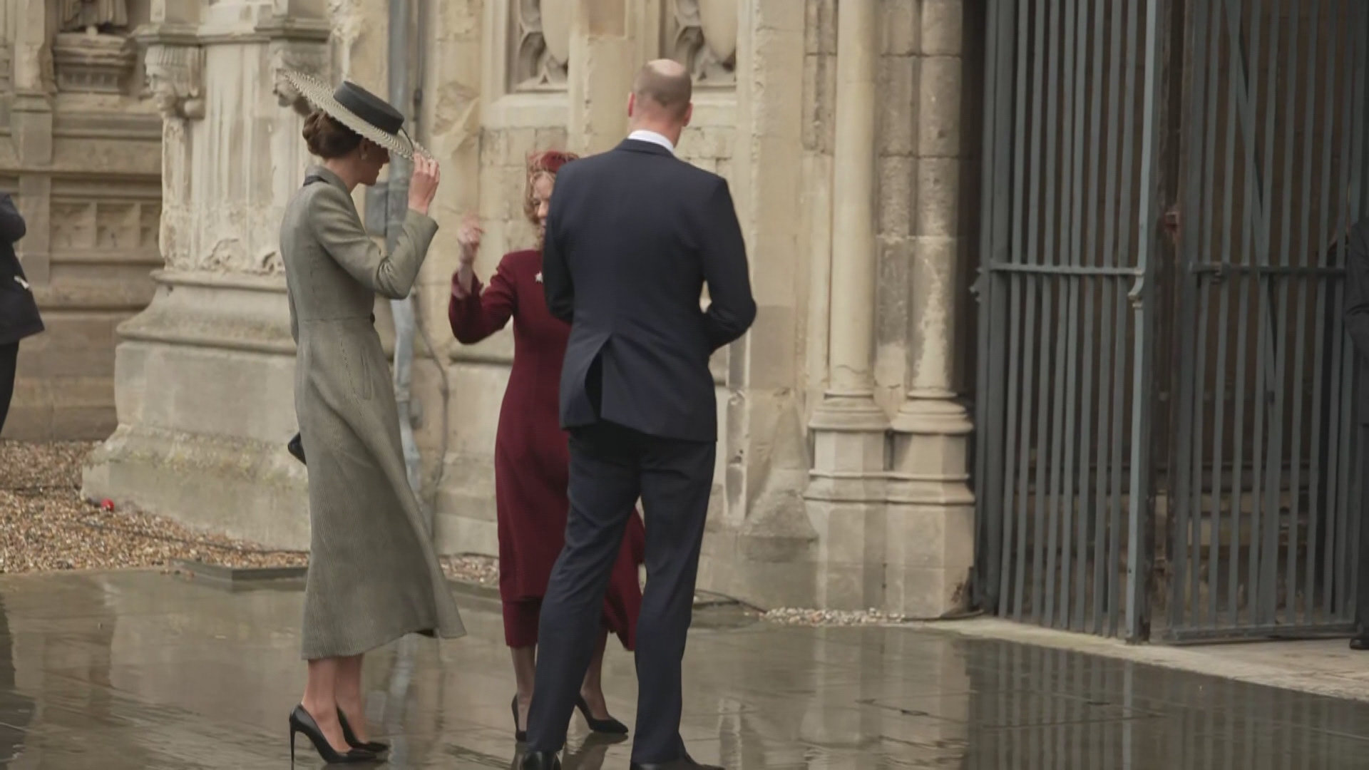 Royals arrive in Canterbury for archbishop’s installation