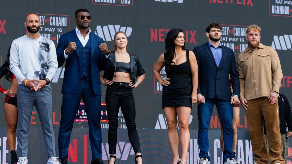 MVP on Netflix MMA fight card: Rousey, Diaz, & Ngannou lead supercard