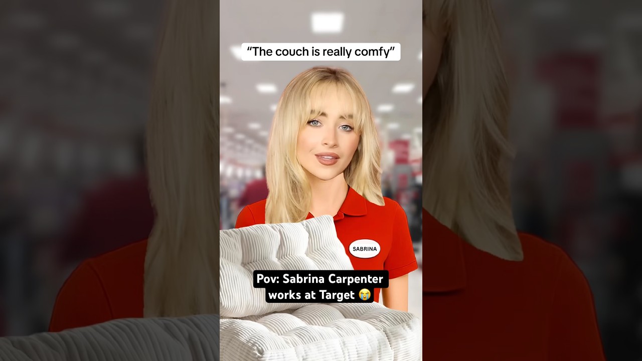 If Sabrina Carpenter worked at Target