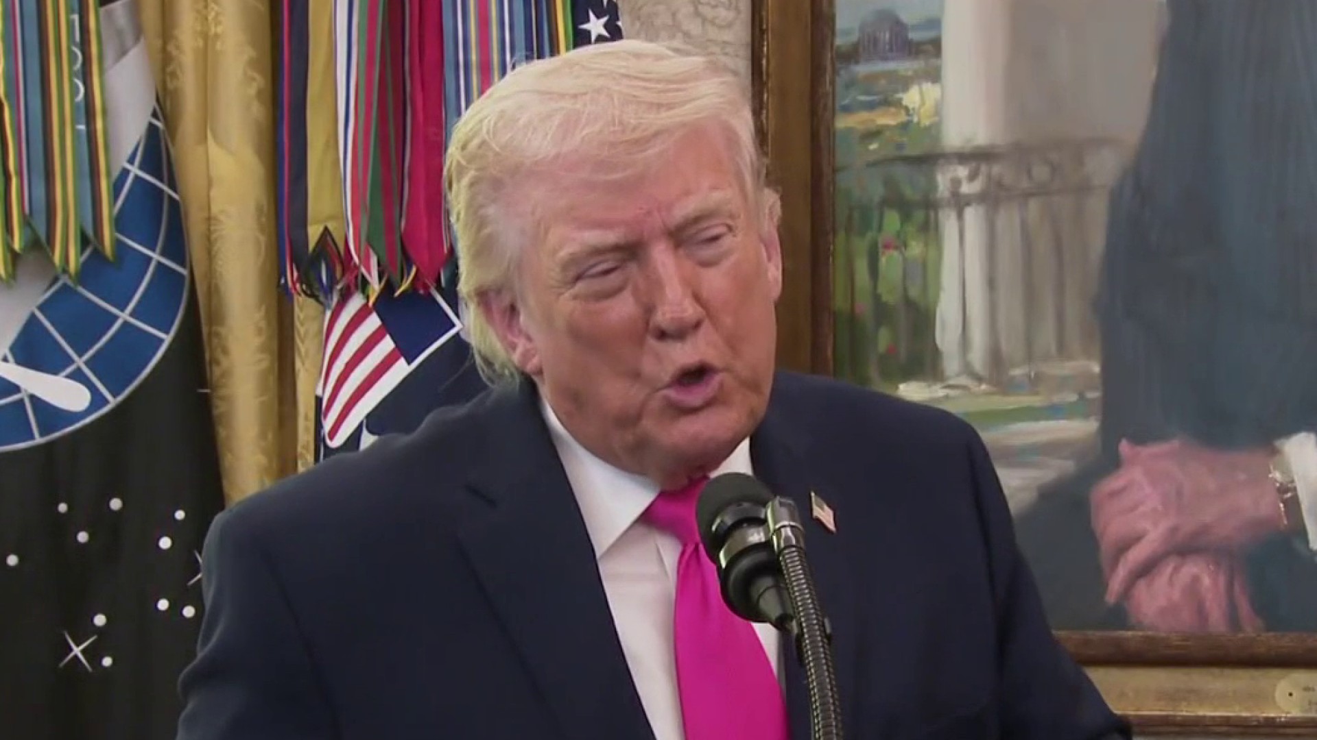 Trump claims Iran's new leaders 'gave us a present'