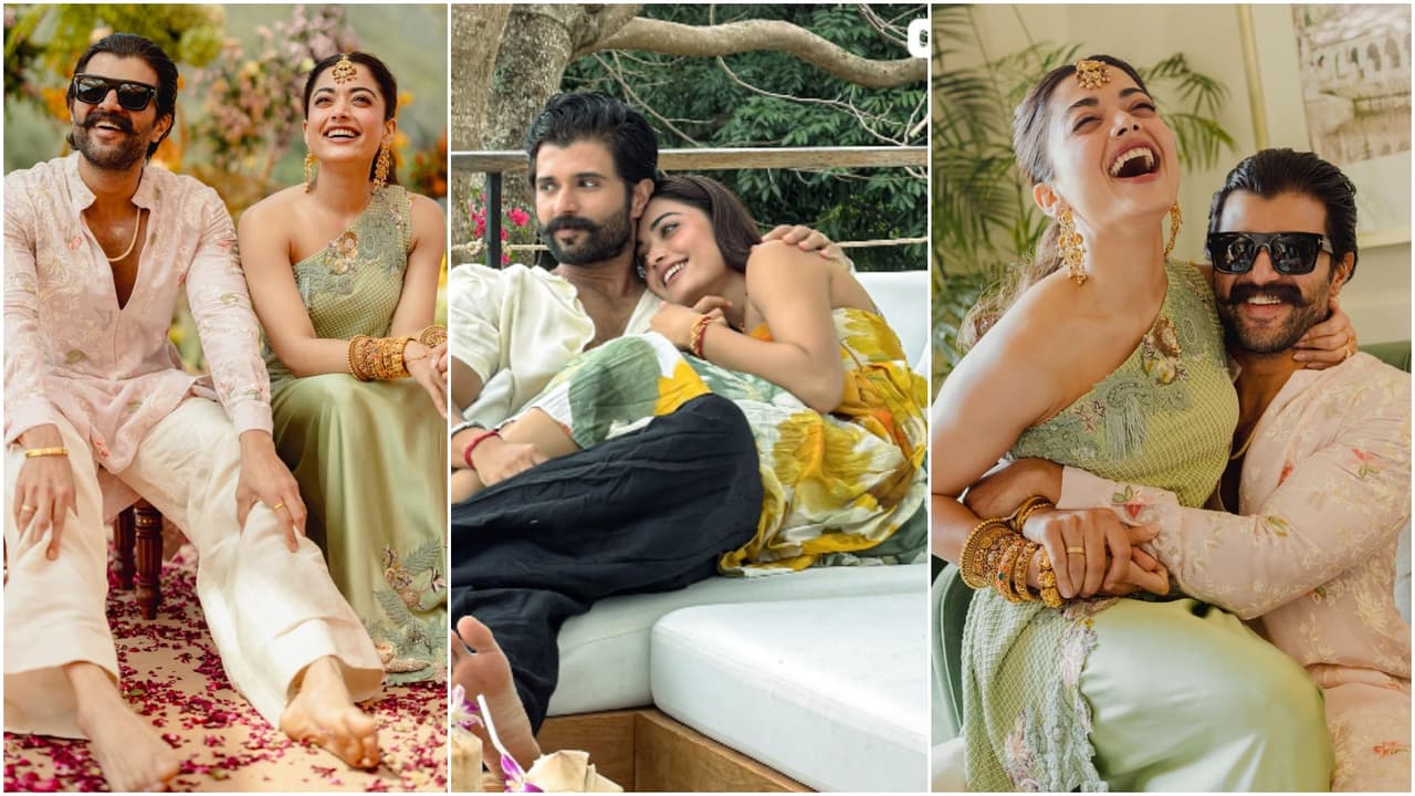 Watch: Rashmika Mandanna, Vijay Deverakonda’s romantic getaway video ...