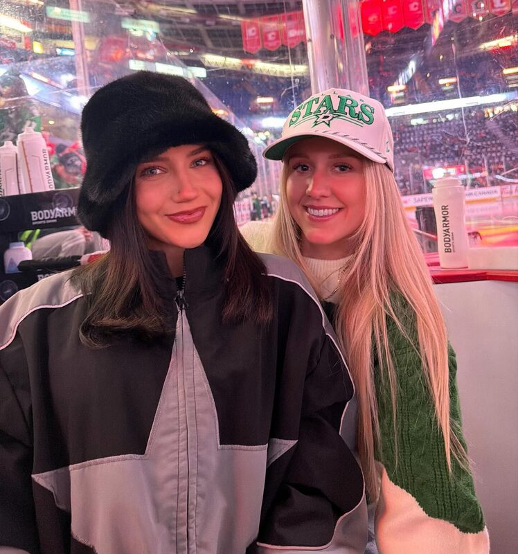 Madison Yezak shares playful 'hockey wife' moment during Dallas Stars game