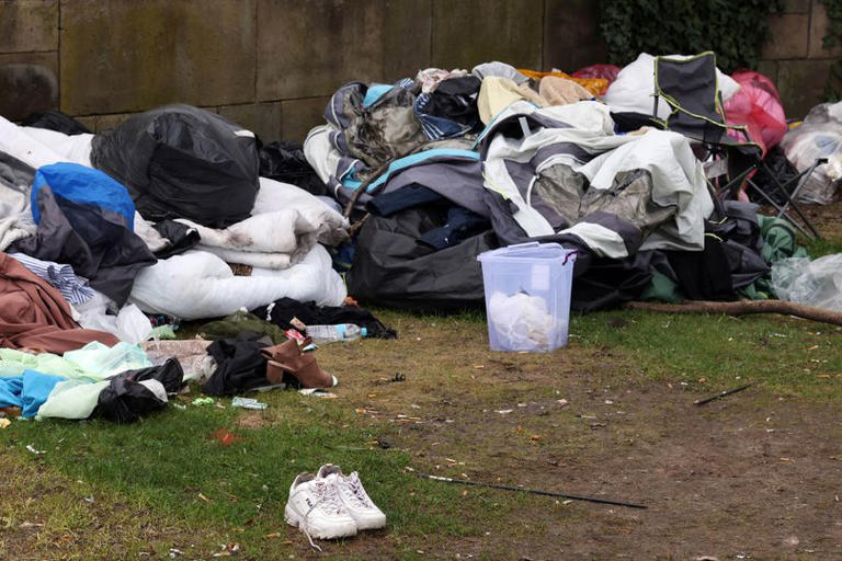 Homeless chef just out of prison among rough sleepers pitching at ...