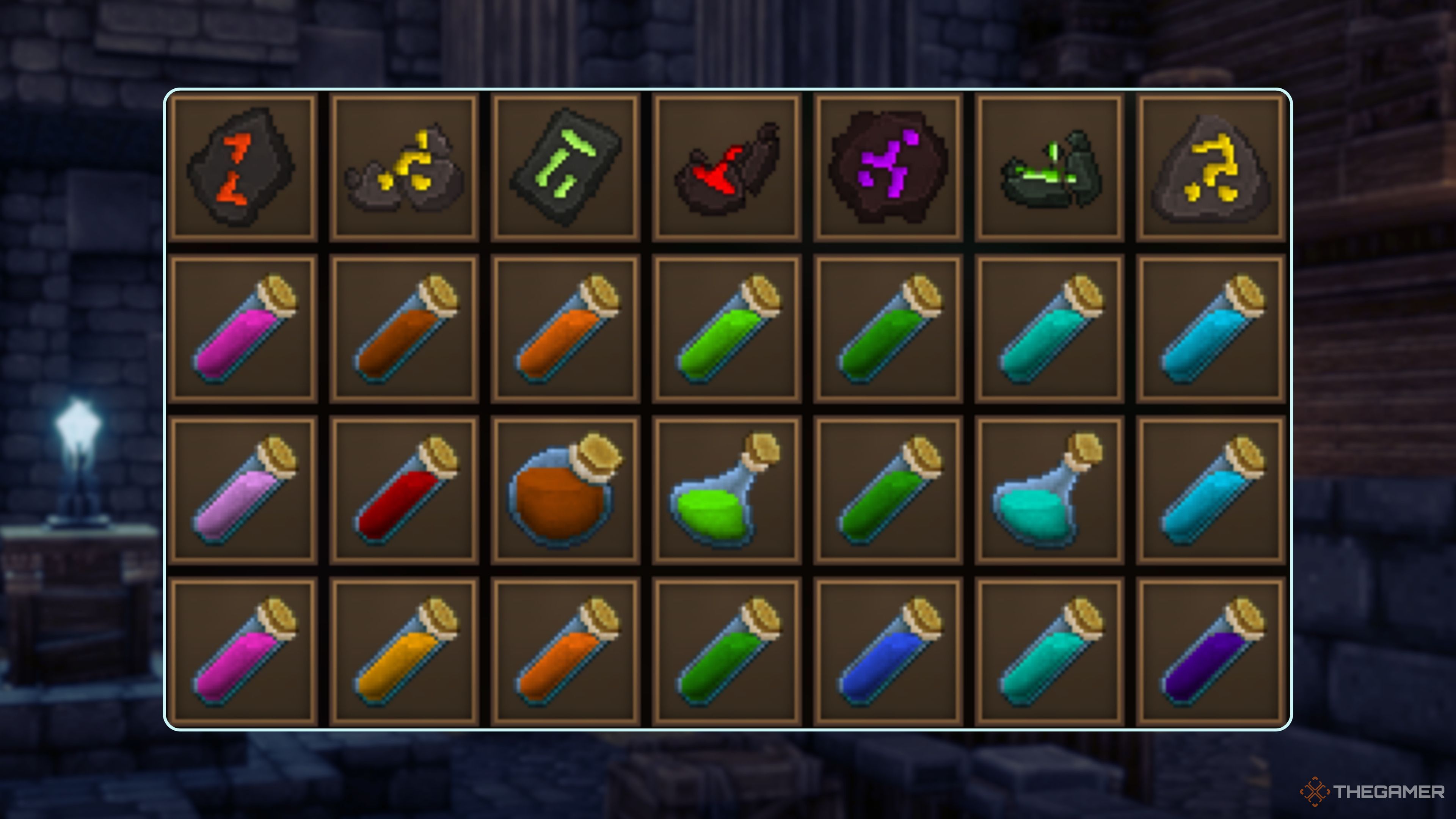 Every alchemy spell, rune, and potion in Everwind