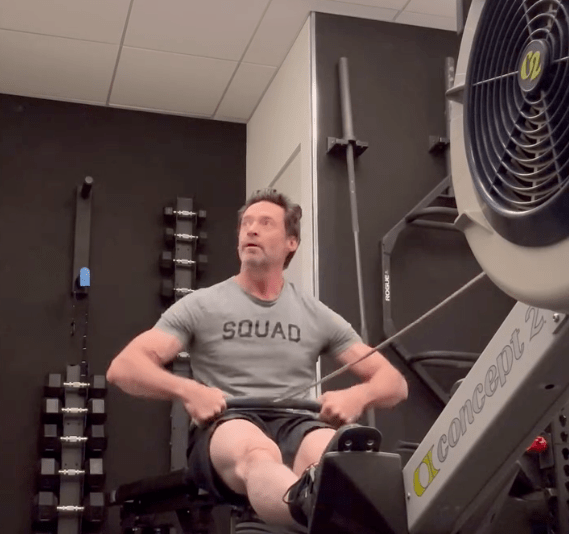 Could you beat The Wolverine? Hugh Jackman rows 10K faster than 96% of ...