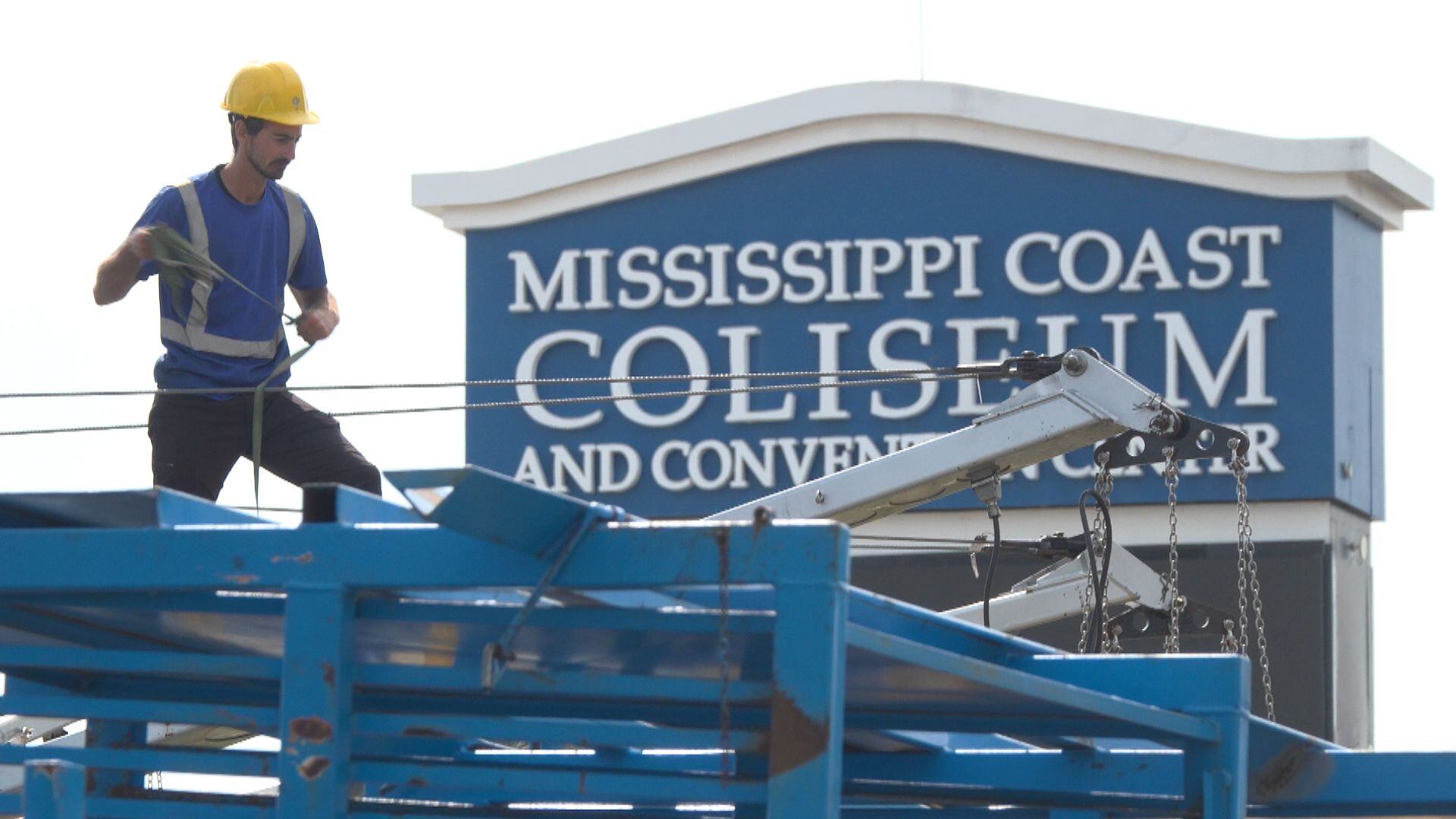 Preparations underway ahead of Gulf Coast Fair at Mississippi Coast ...
