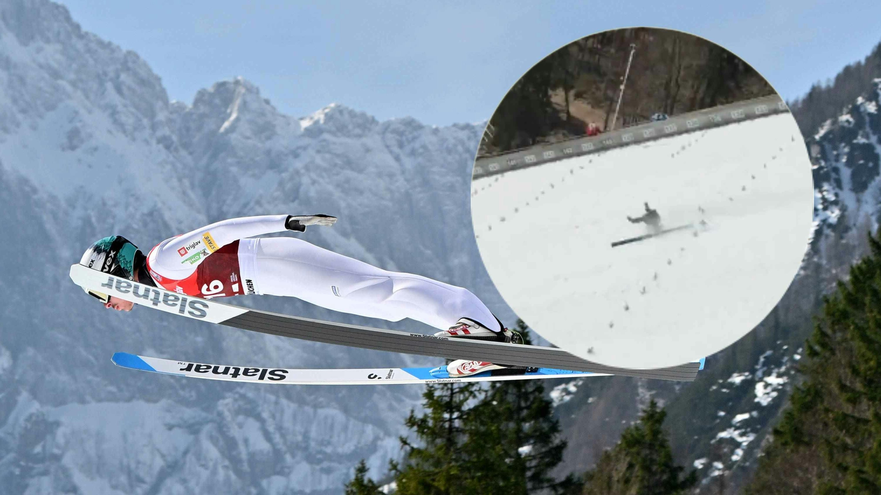 Schwerer Sturz überschattet Auftakt beim Skifliegen