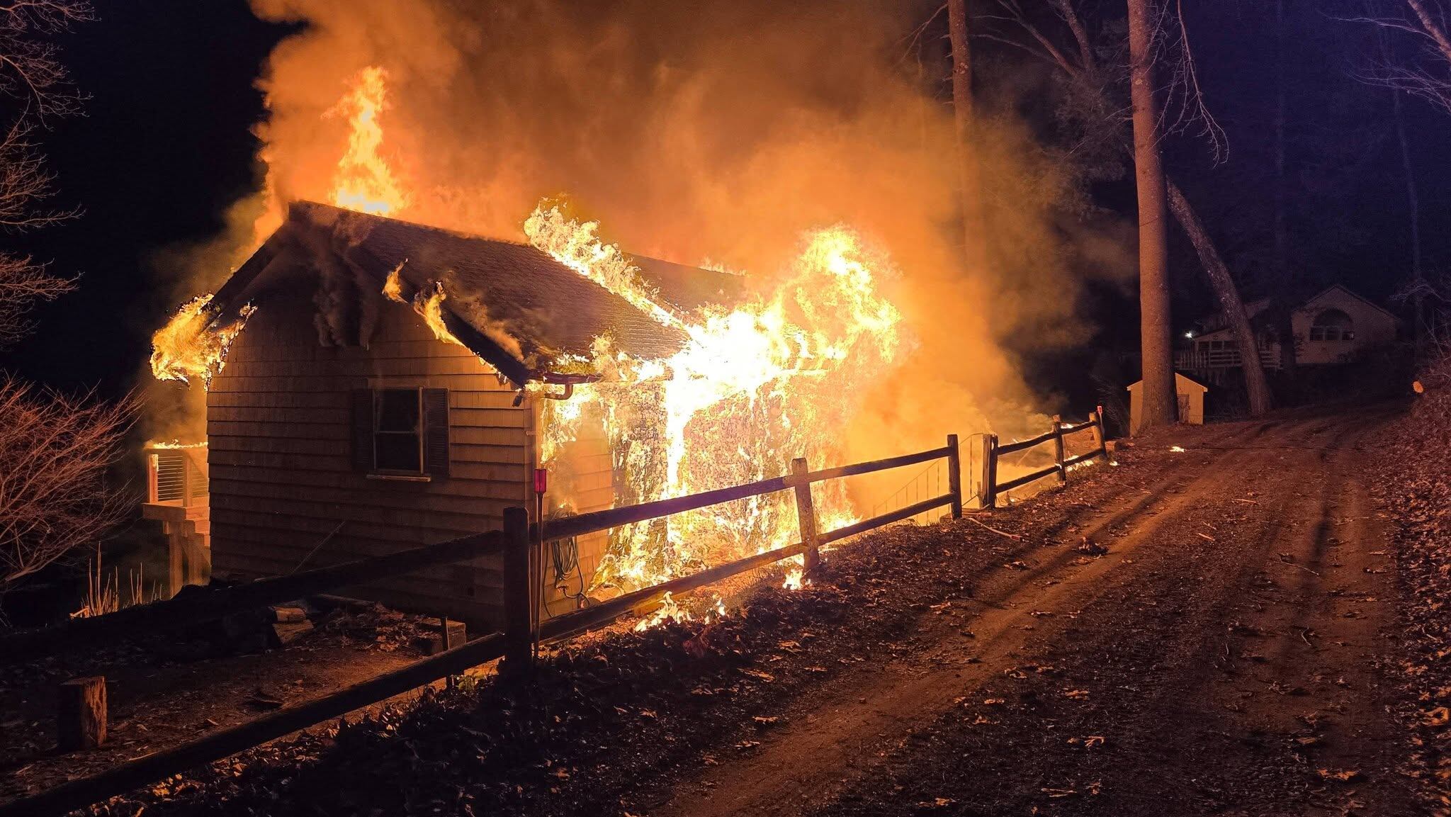 Gill house destroyed by overnight fire