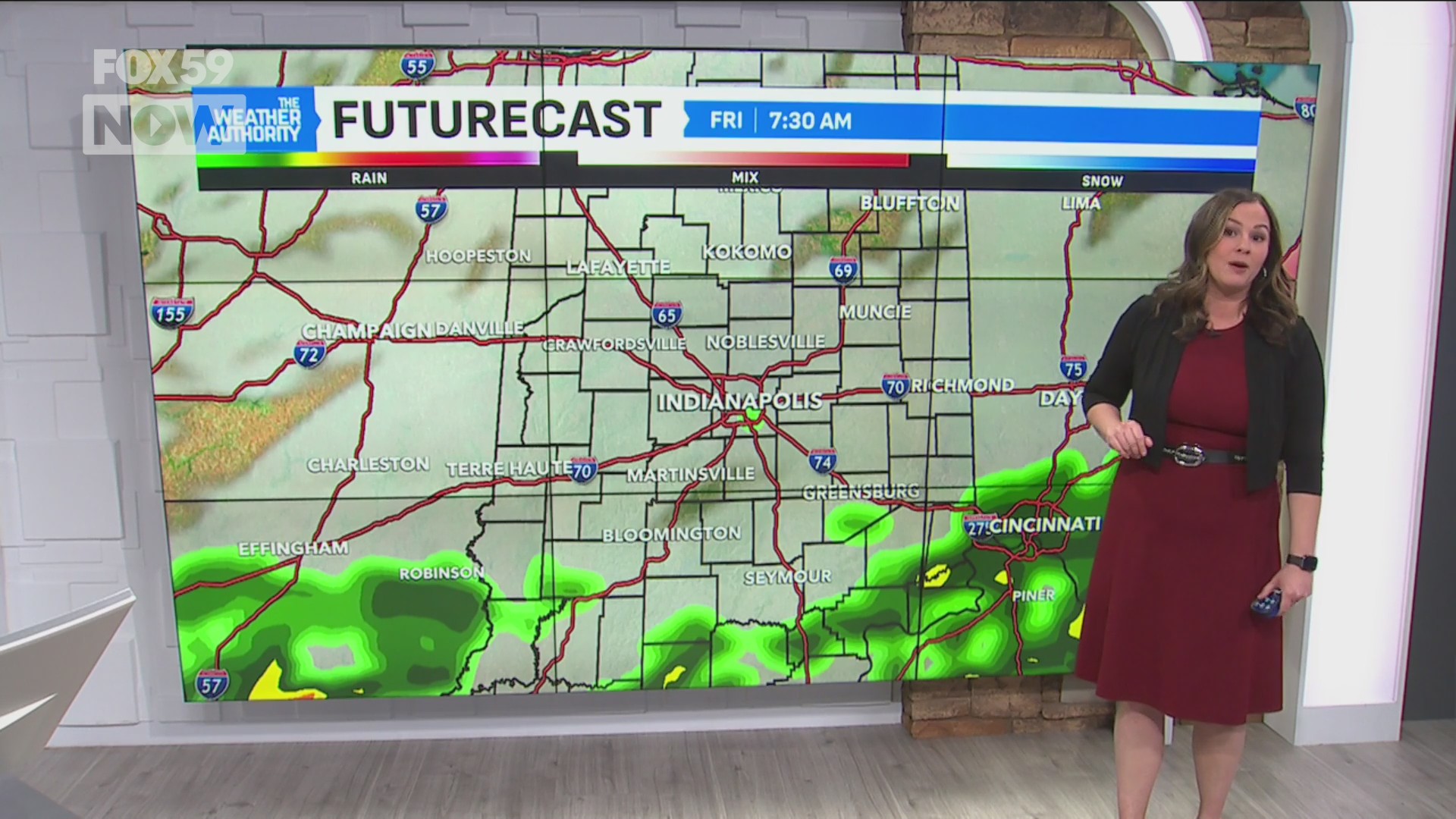 Warmer Thursday leads to potential of storms on Thursday evening