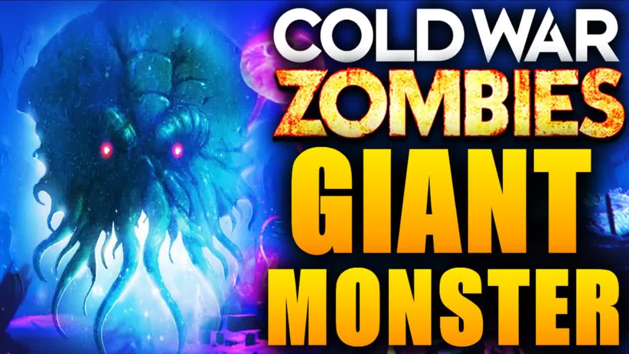 Die Maschine giant monster Easter egg! (Black Ops Cold War Zombies ...